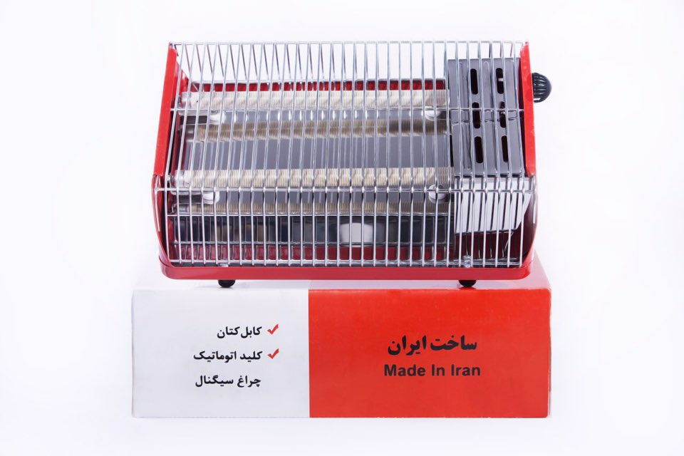 بخاری برقی 3شعله هالوژنی ماد مدل راد فروشگاه لوازم خانگی یگانه تهران